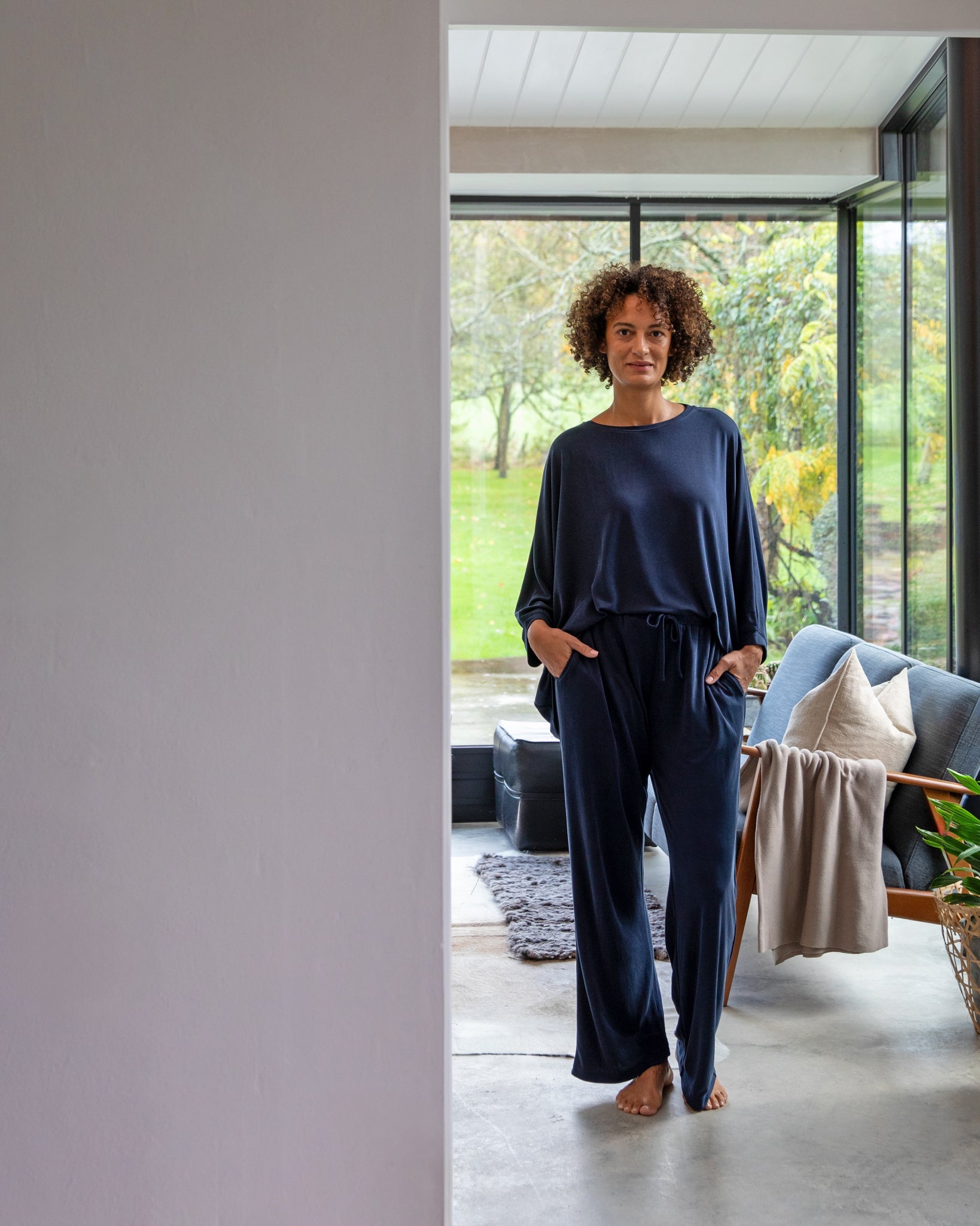 Erin Top | Navy | Chalk at Castle Ashby